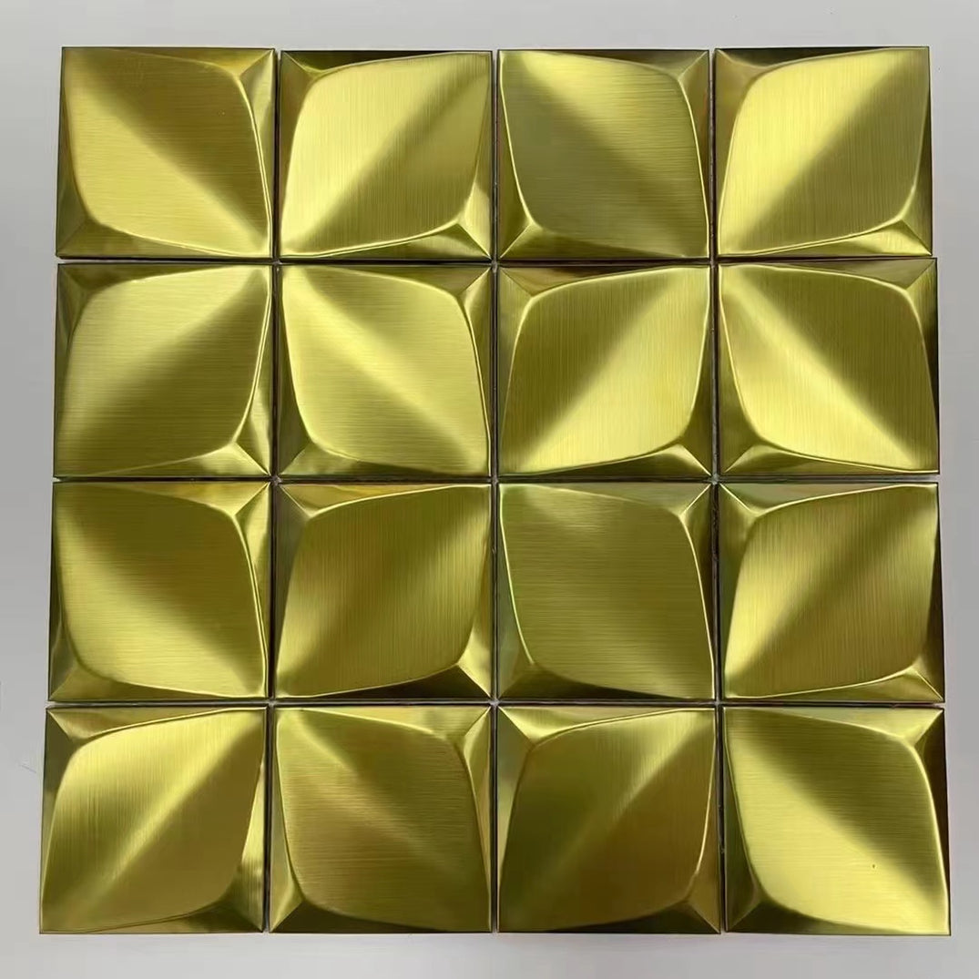 Metal Stainless Steel Mosaic Tile — My Building Shop
