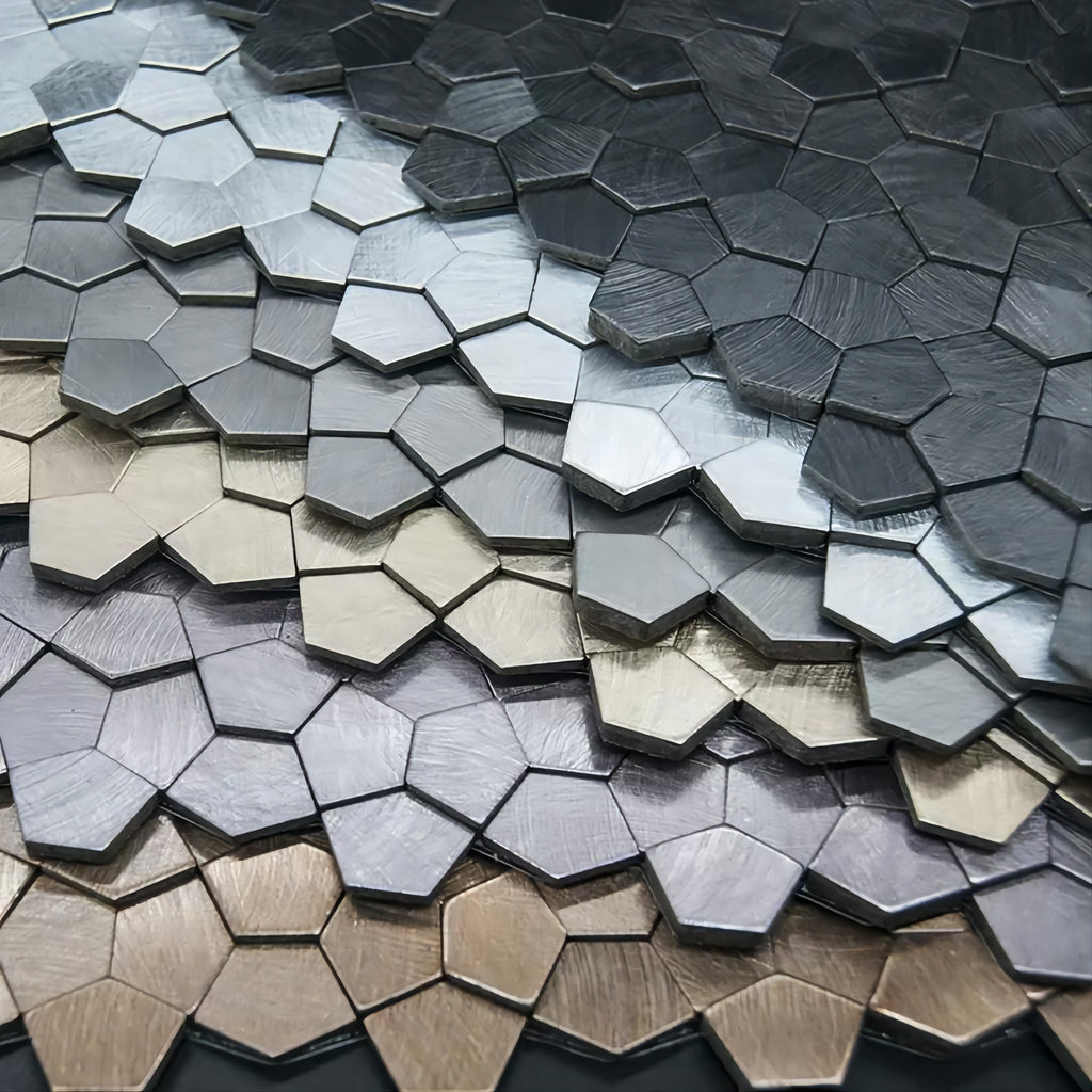 Metal Stainless Steel Mosaic Tile — My Building Shop