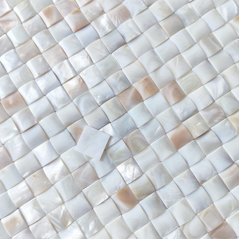 3D Mother Of Pearl Mosaic Wall Tile Backsplash MOP0940 — My Building Shop