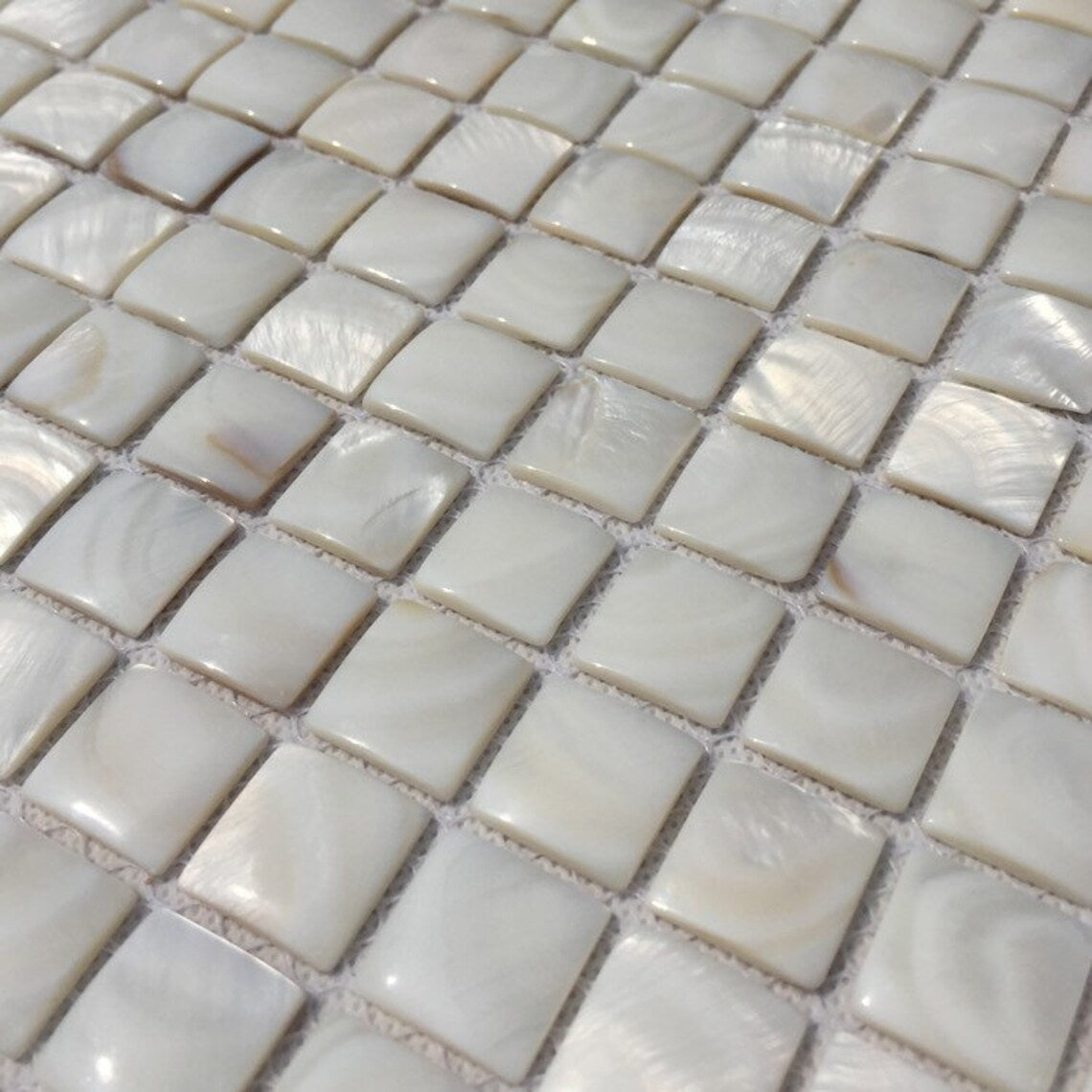 White Mother of Pearl Shell Tile Backsplash Bathroom Mosaic MOP19020 ...