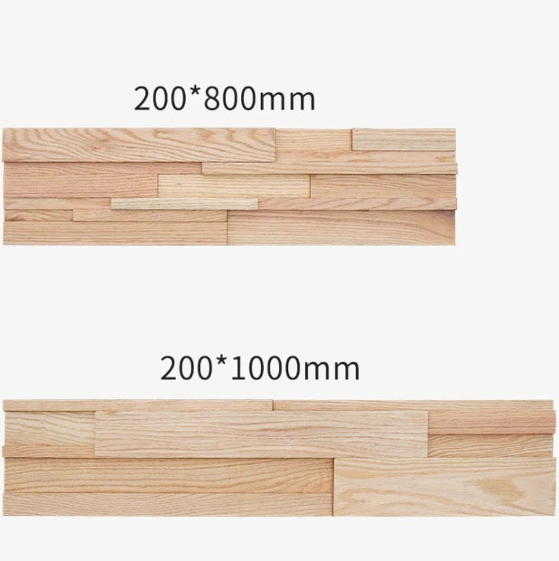 1 Square Meter Brick Interlocking North Amercian Red Oak Wood Tile 3D ...