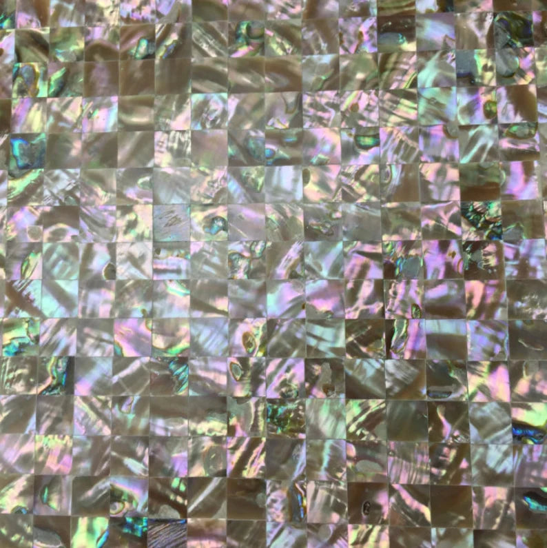 Luxurious Gold Abalone Shell Tile Groutless Seamless Mother Of Pearl K ...